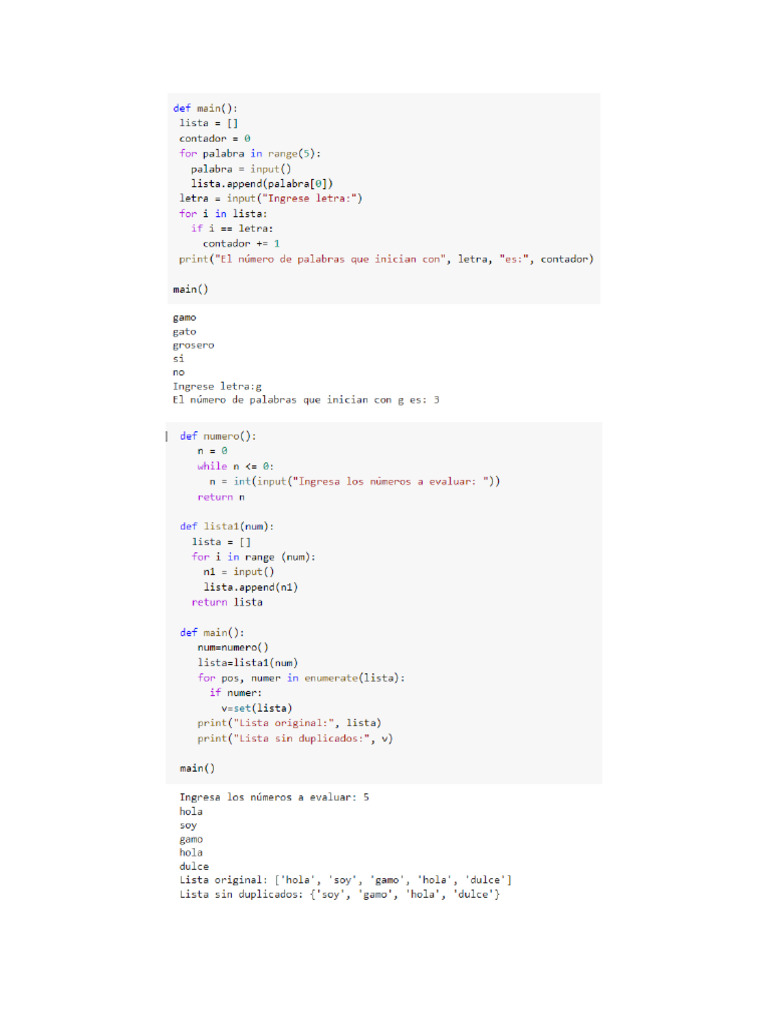 Evidencia ActClase 17-2 Construcción de Programas Que Utilizan Listas | PDF