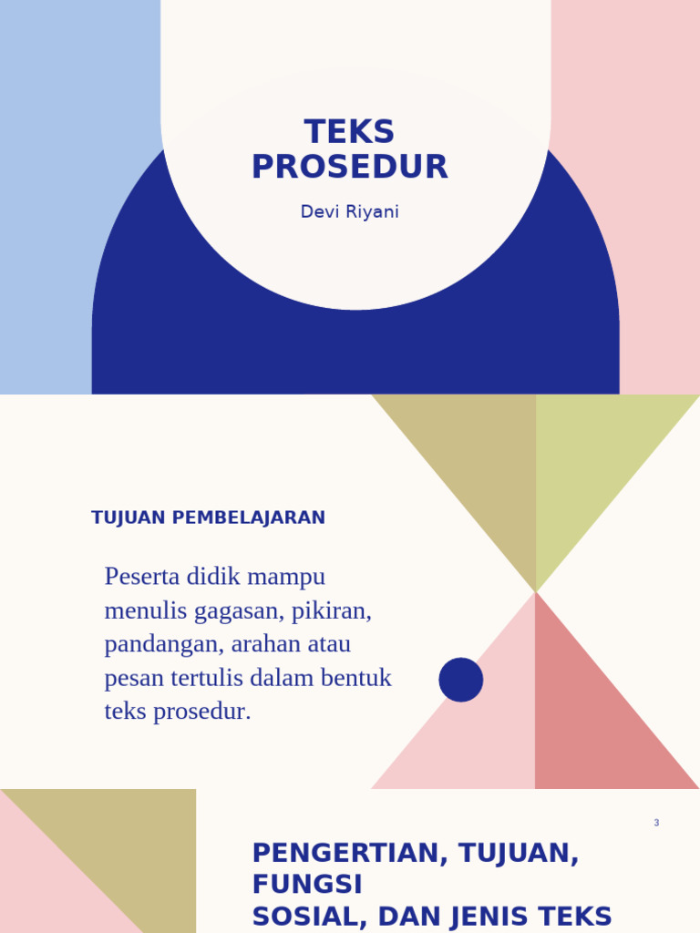 Teks Prosedur | PDF
