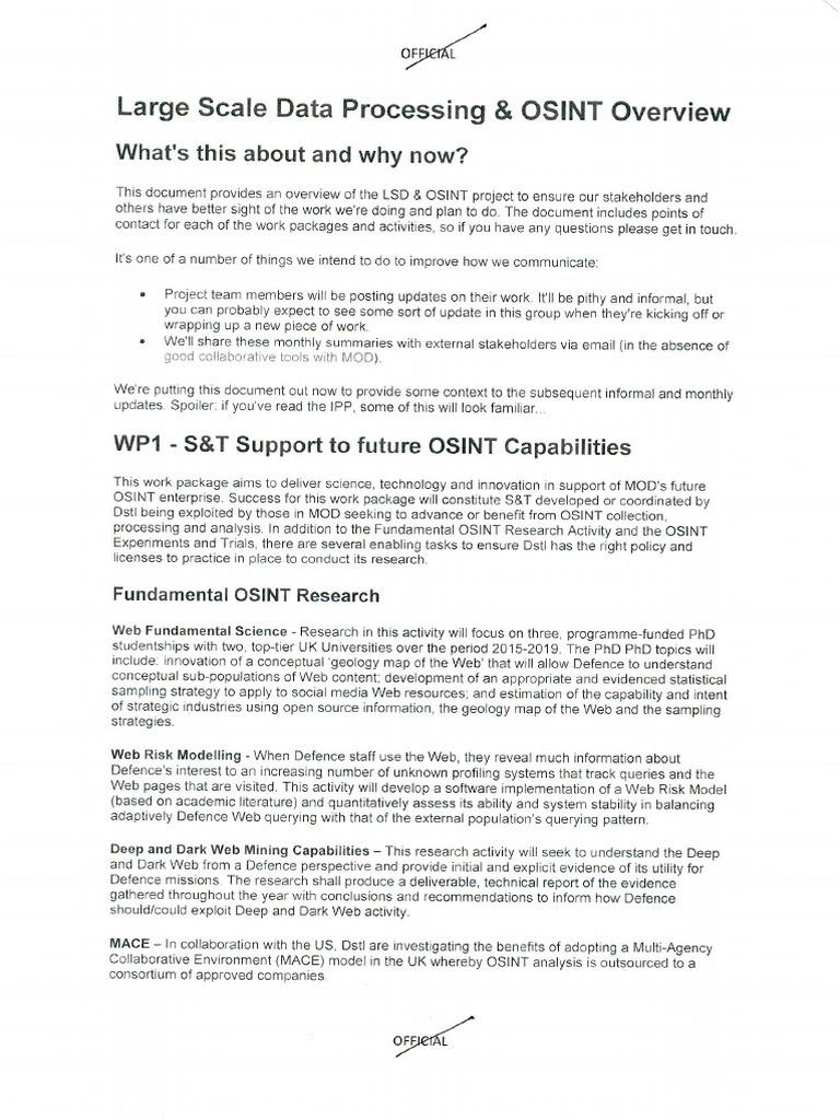 LSDP and Osinit Overview | PDF
