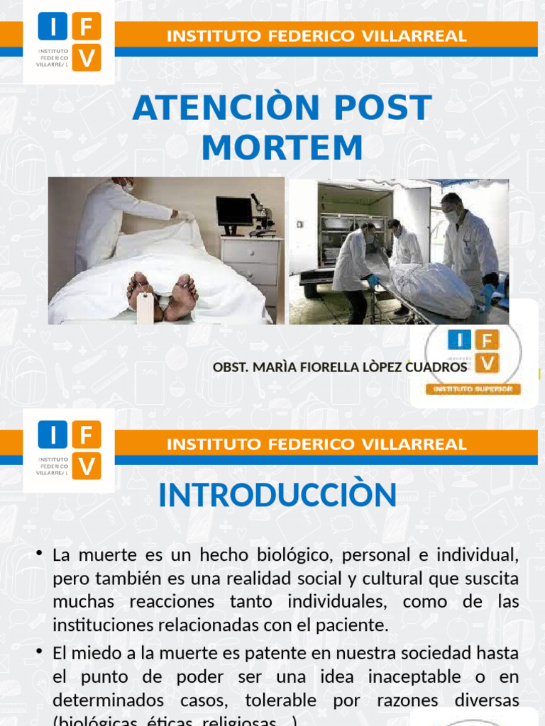 Cuidados Post Mortem | PDF