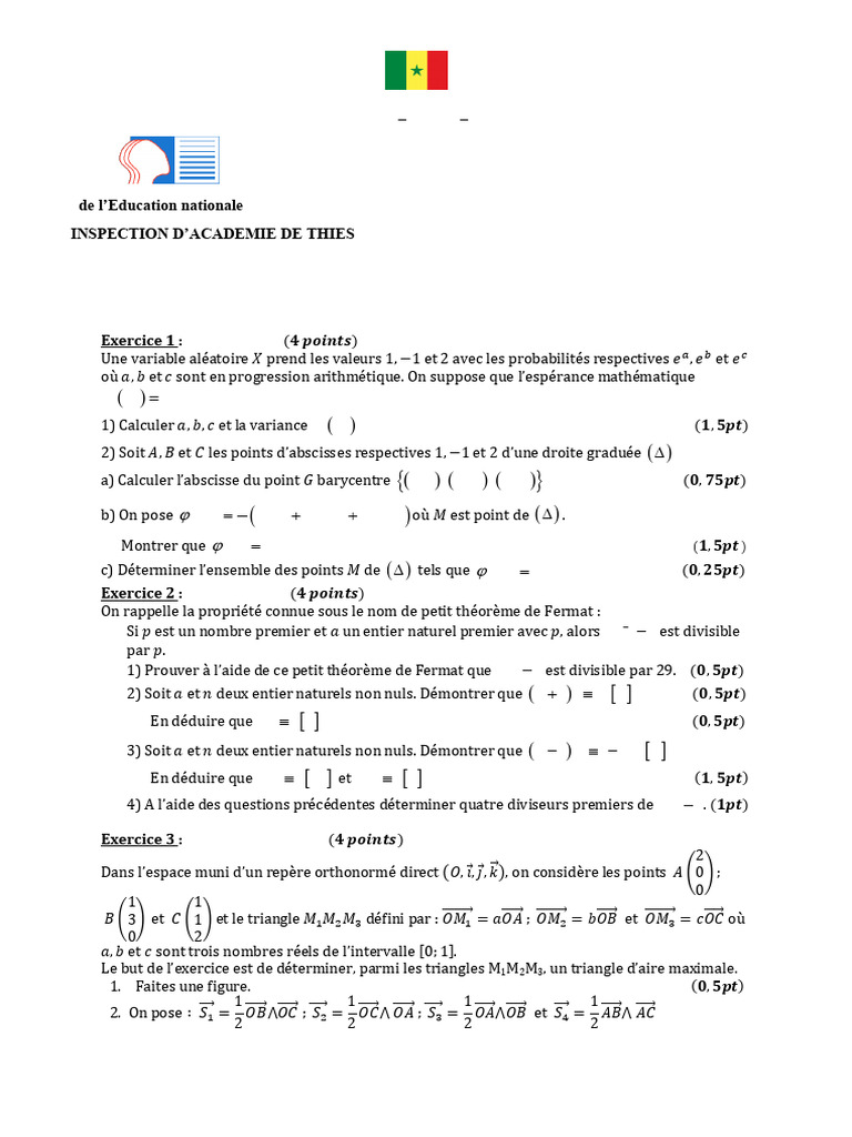 Evaluations À Épreuves Standardisées Du Second Semestre 2022-2023 ...