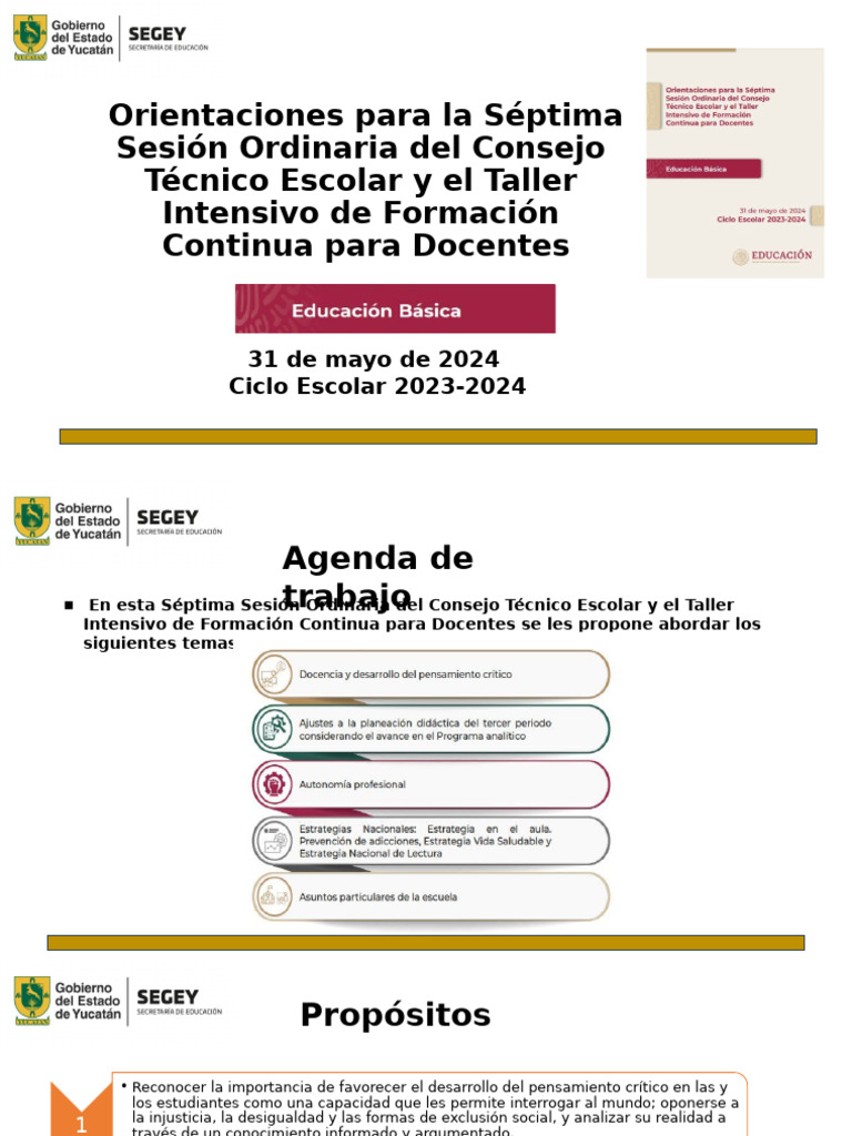 Septima Sesion - CTE - 2024 | PDF