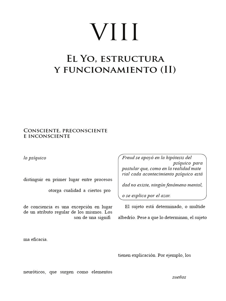 El Yo Estructura Y Funcionamiento 2 Pdf