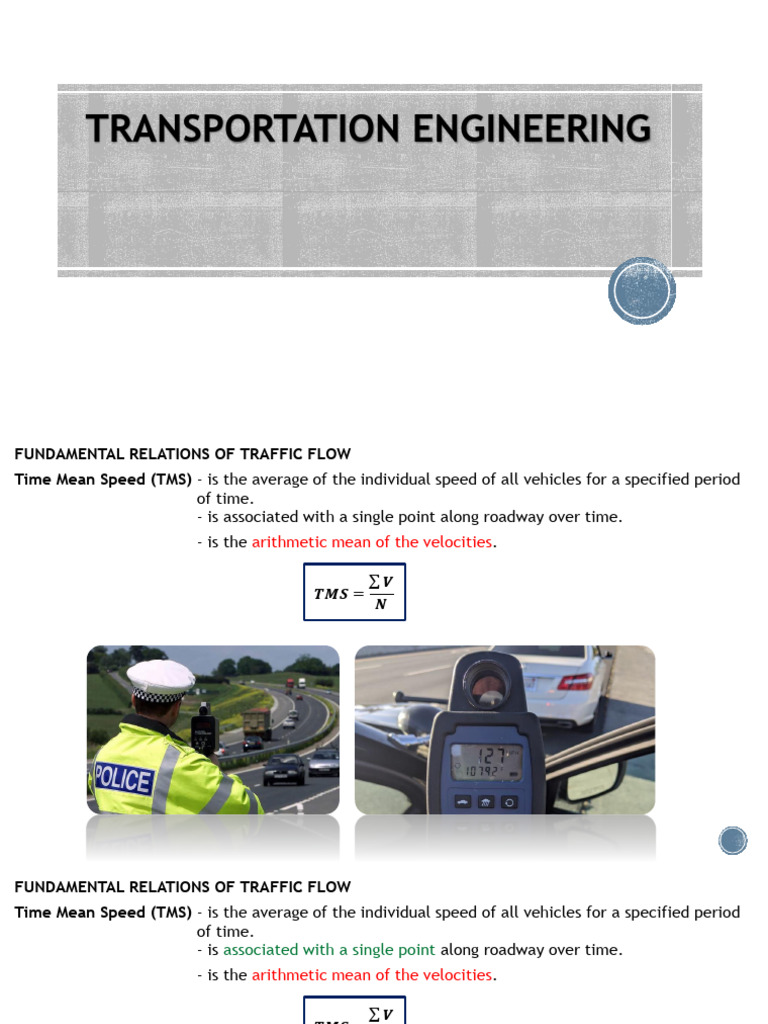 Transpo Engineering | PDF