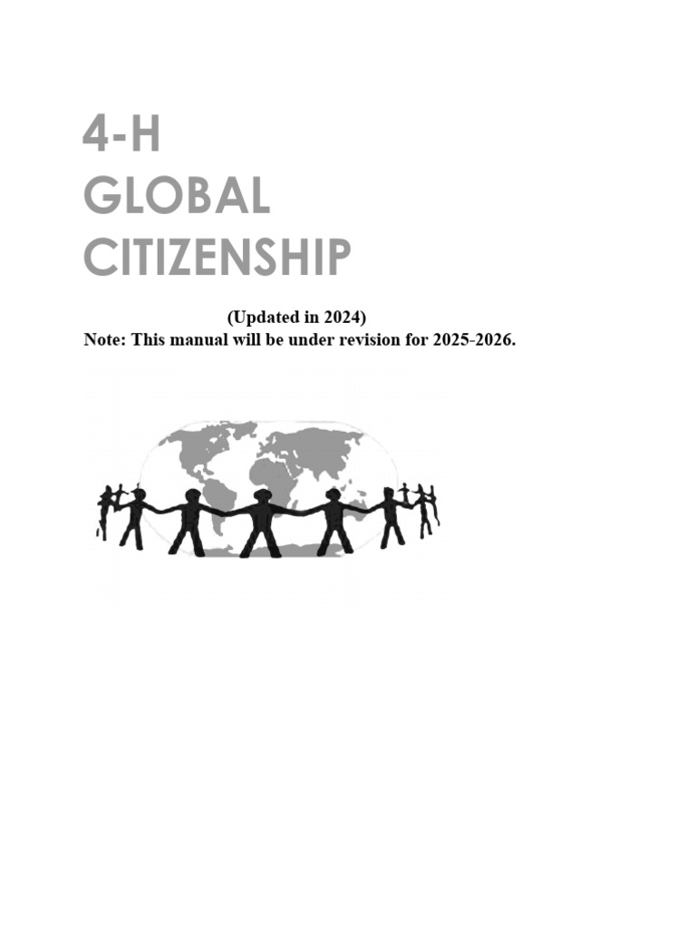 Global Citizenship | PDF