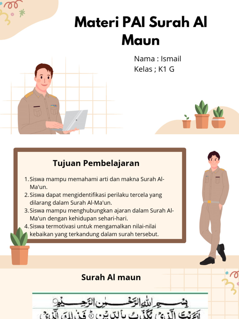 Materi PAI Surah Al Maun | PDF