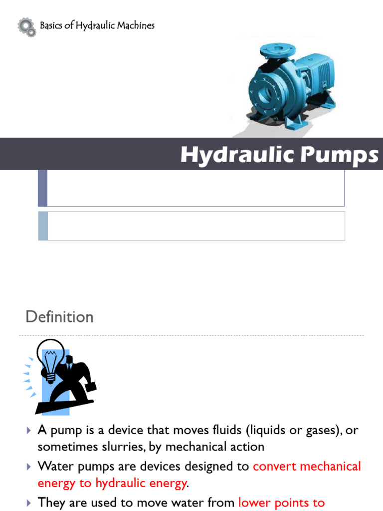 Basics of Hydraulic Machines 1724879036 | PDF