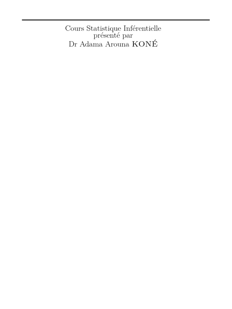 Cours Stat - Inf-L2S3 2022-2023-Tex | PDF