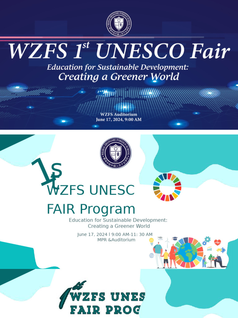 Unesco Program Part 1 | PDF