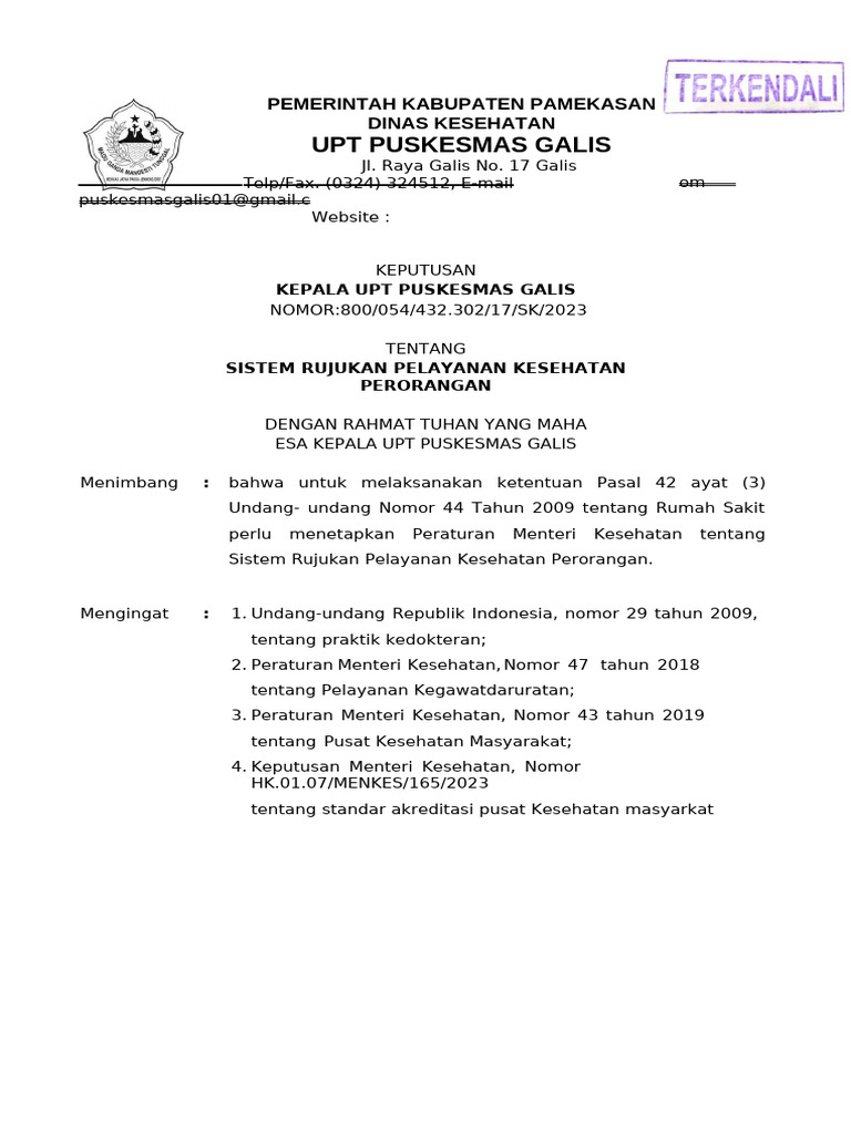 SK Rujukan Word 1 | PDF