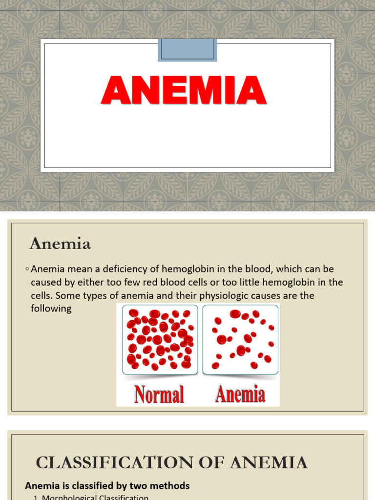 ANEMIA | PDF