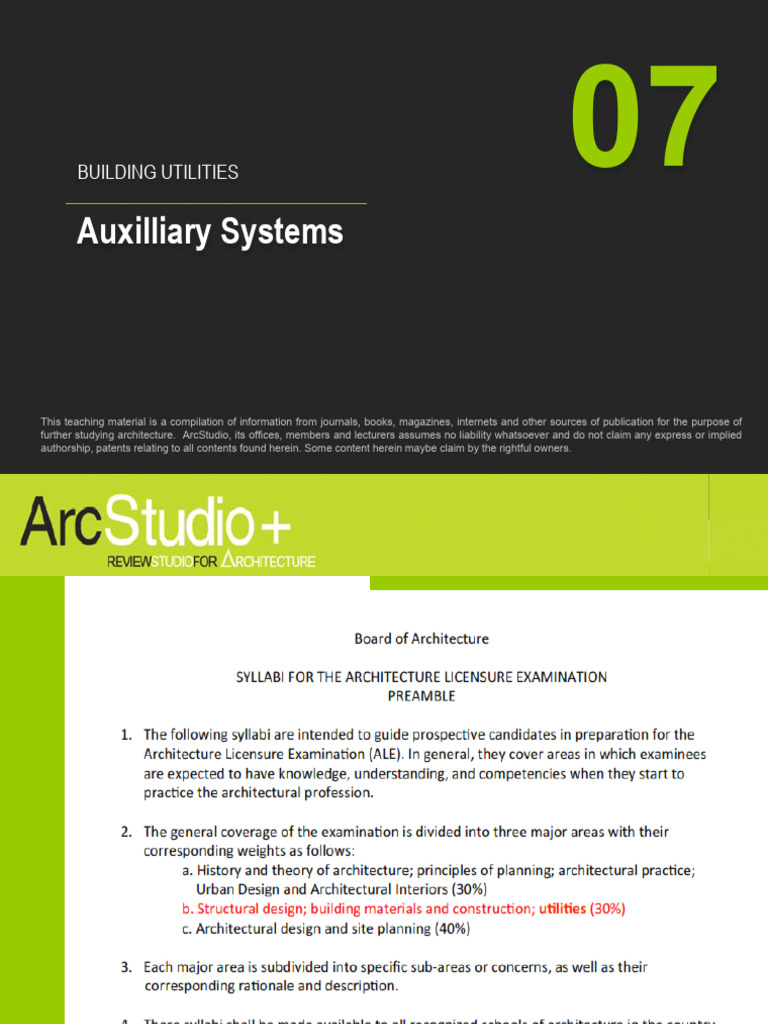 07 BU Auxilliary Systems | PDF