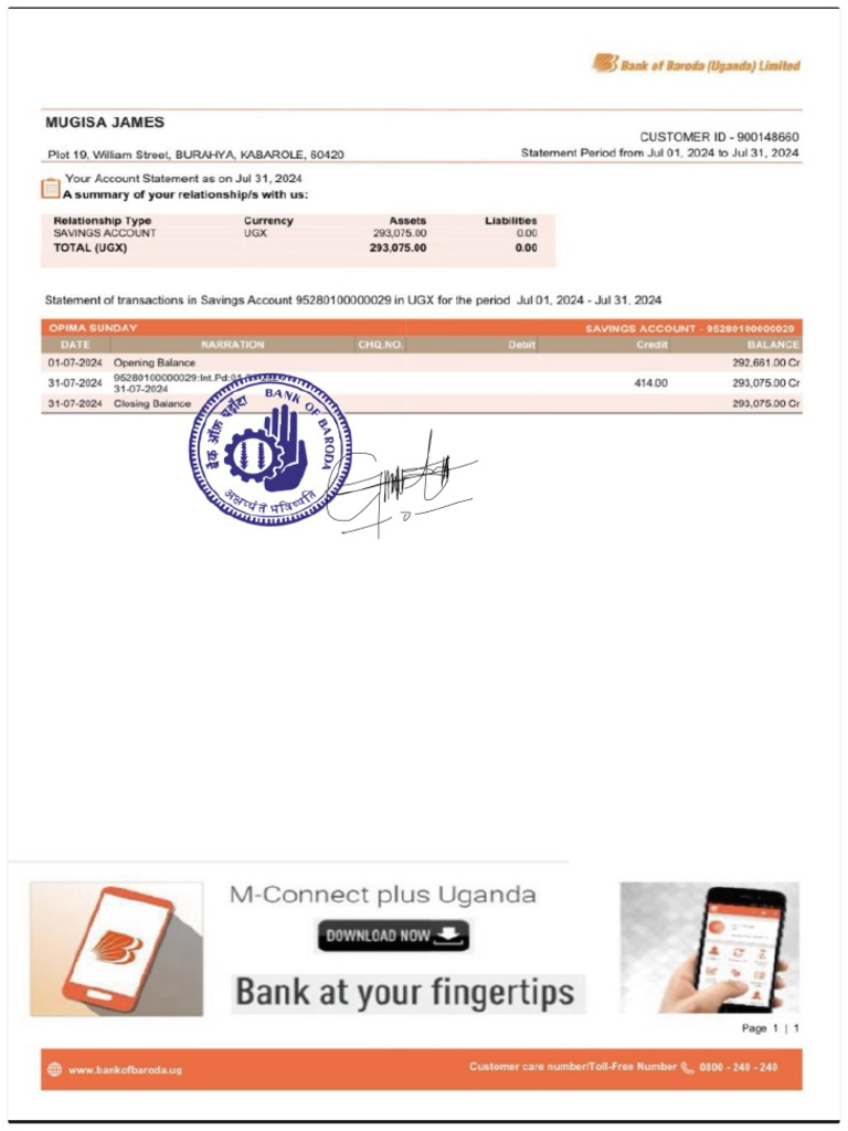 account-statement | PDF