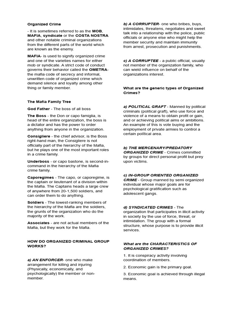 Crime Local-Gang | PDF