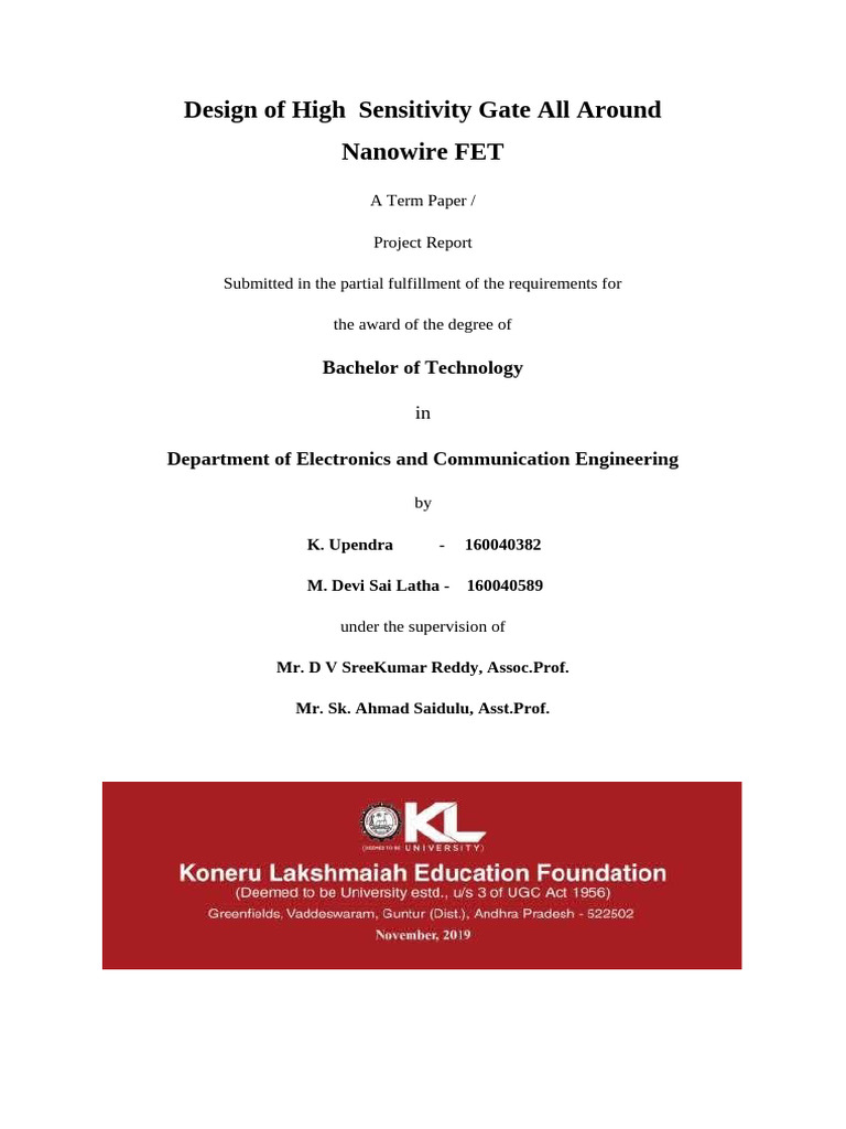 project report 2020 | PDF