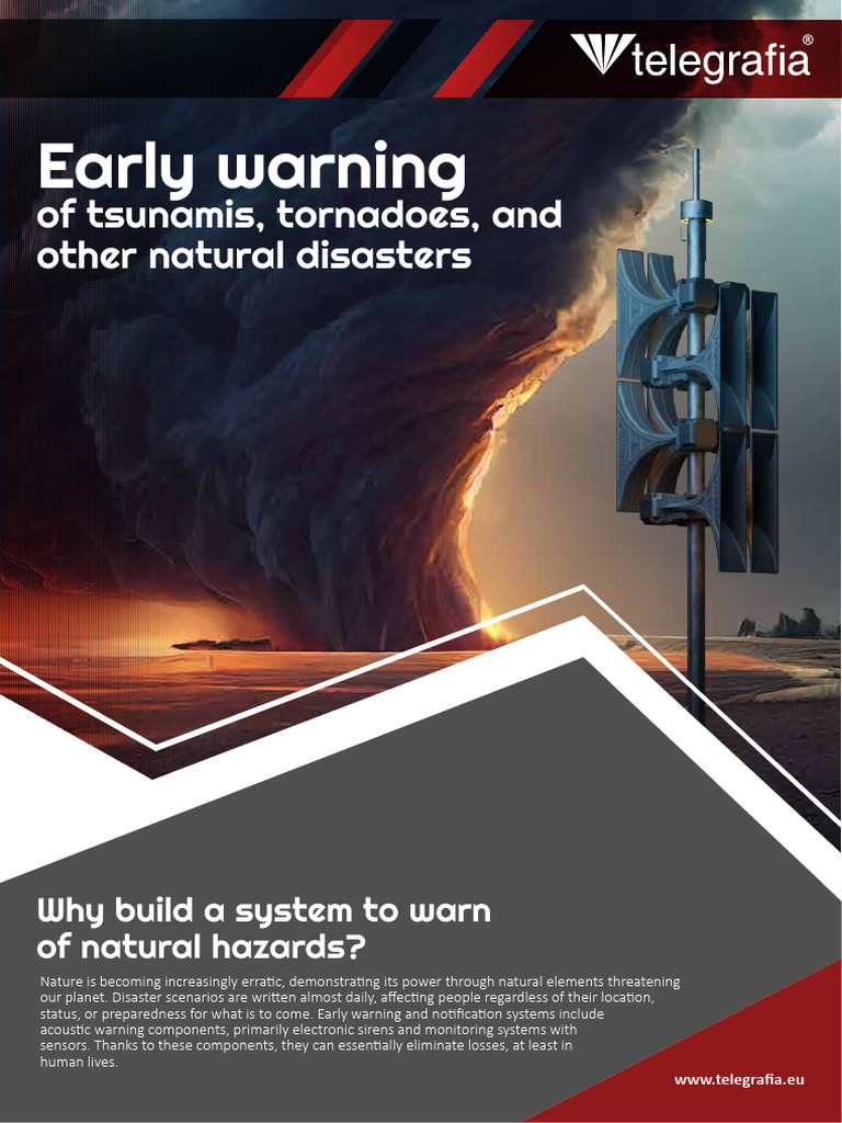 Early Warning of Tsunamis Tornadoes and Other Natural Disasters en | PDF
