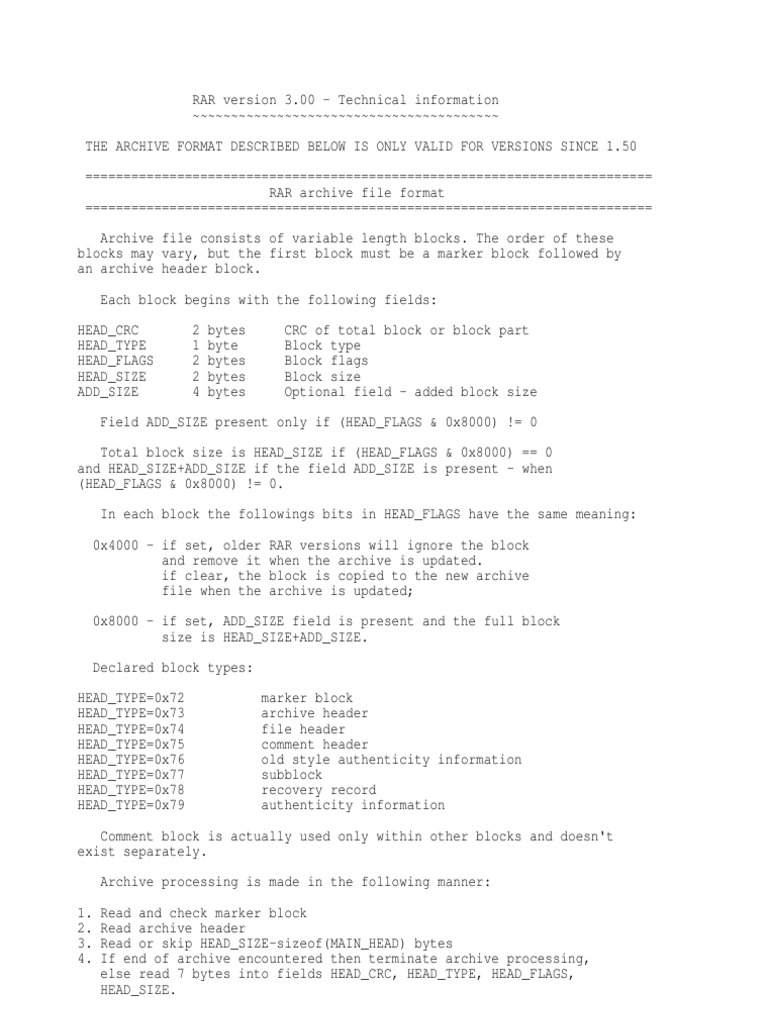 Tech Note | Filename | File Format