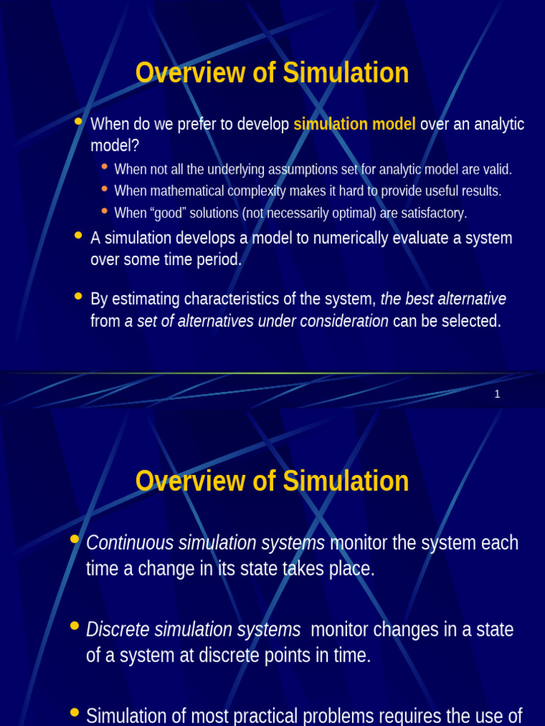 Simulation | PDF