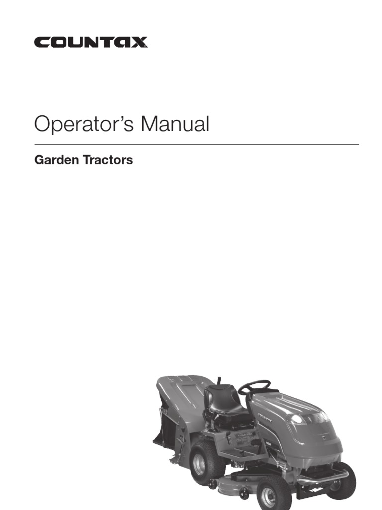 CTX Tractor Manual 09 | PDF | Tractor | Belt (Mechanical)