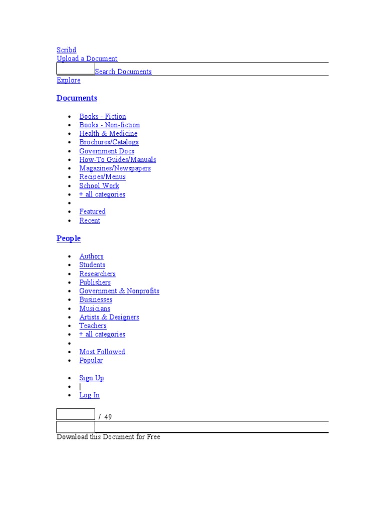 Documents | PDF | Scribd | Foods