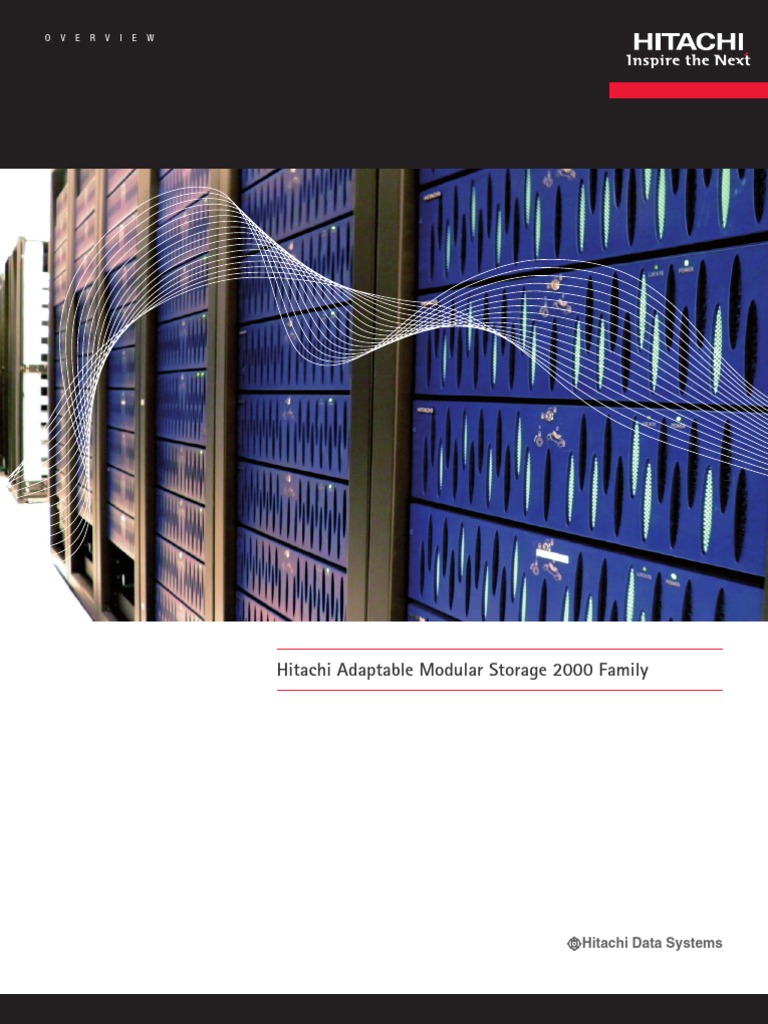 Hitachi Adaptable Modular Storage 2000 Family | PDF