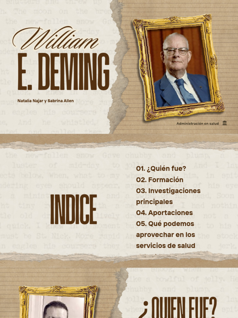 William E. Deming PDF | PDF