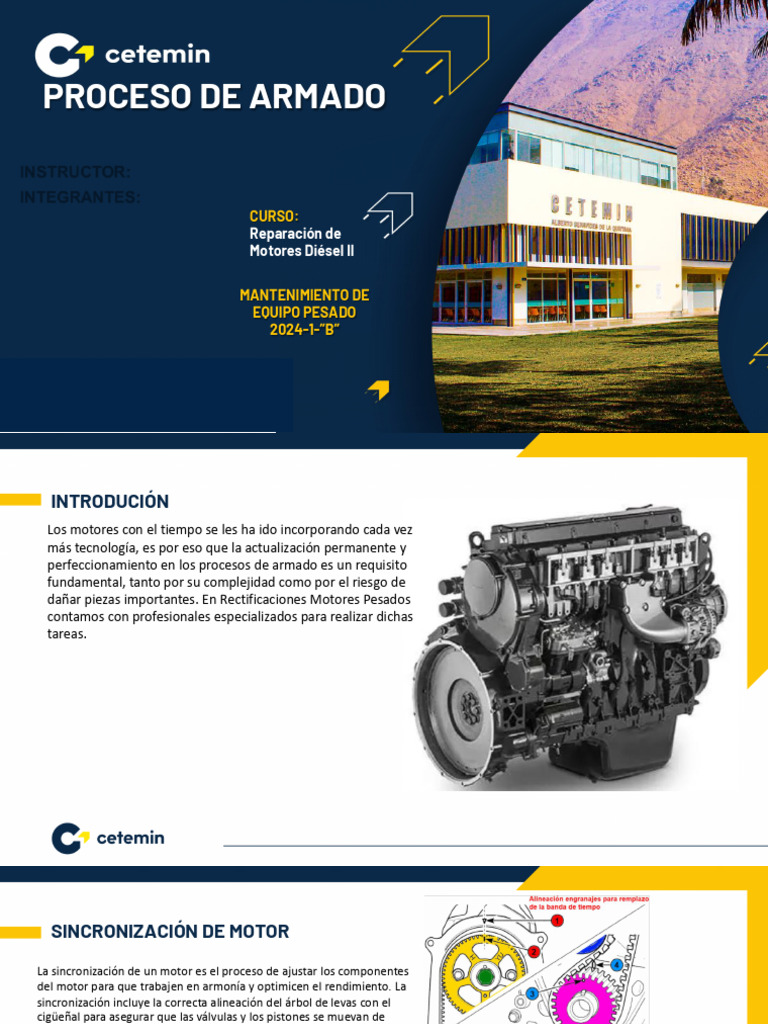 Trabajo Colaborativo de Reparación de Motores Diesel 2 | PDF