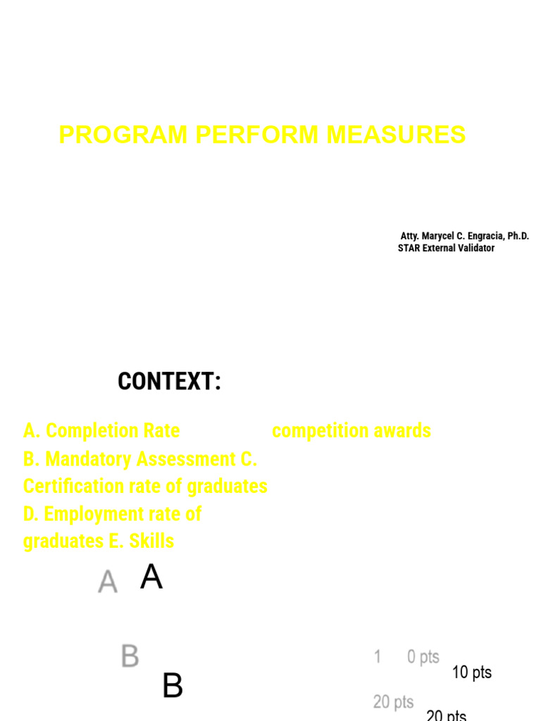 2024 STAR CBP - Criterion 4. Program Performance Measures | PDF