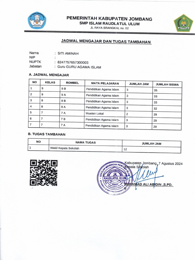 Upload Jadwal Ok | PDF