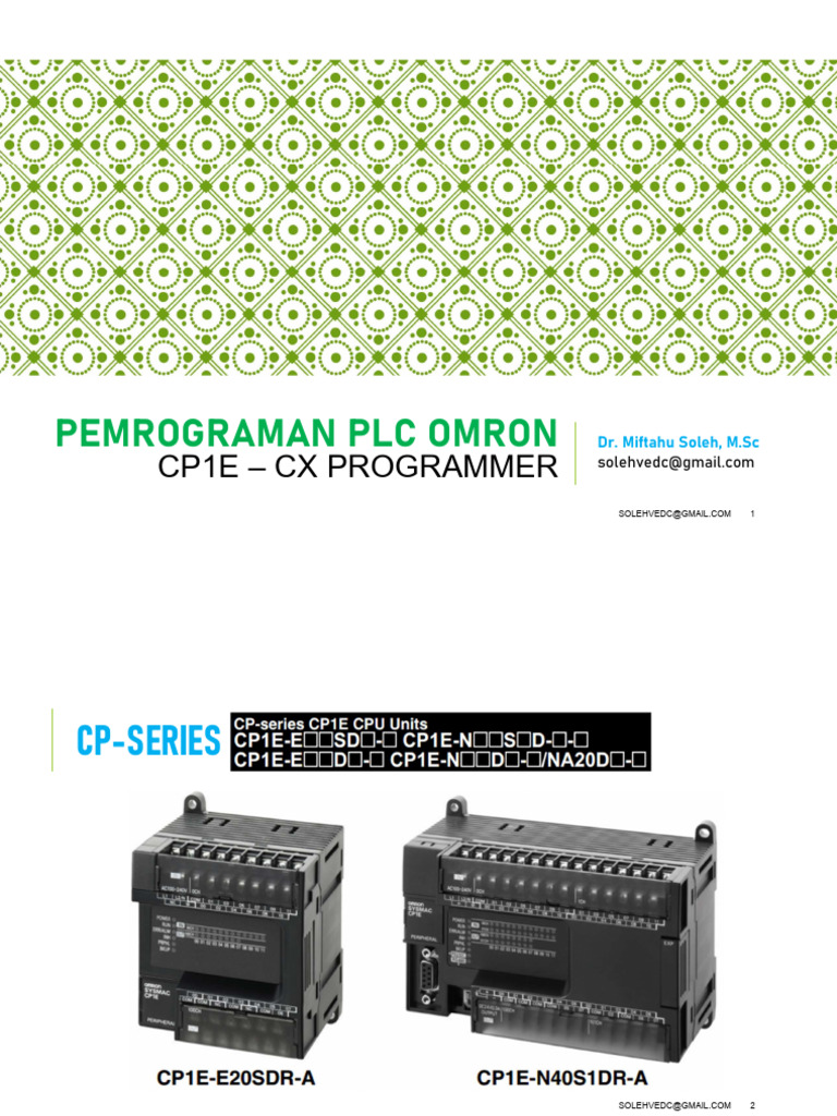 PLC Omron | PDF