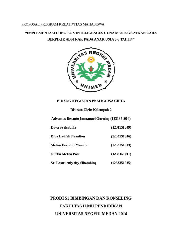 PKM - KC Kel 2 BK Belajar | PDF