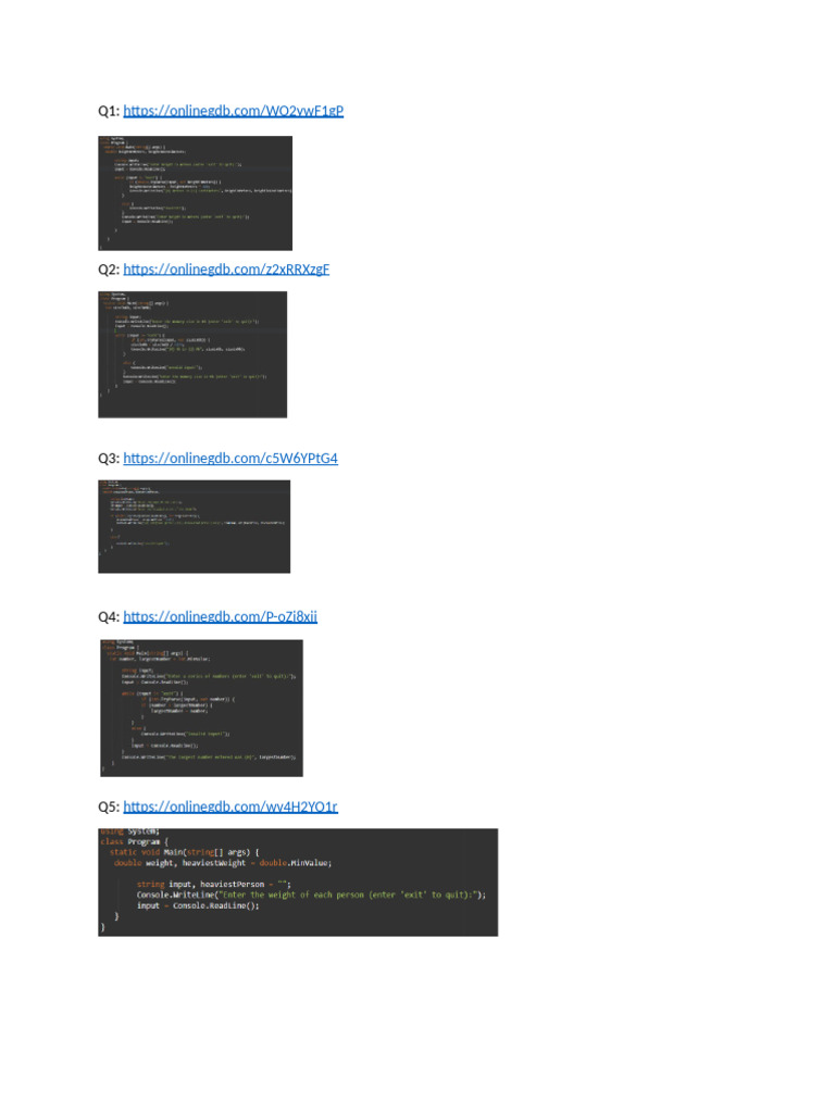 While Loop Questions | PDF While Loop Questions | PDF