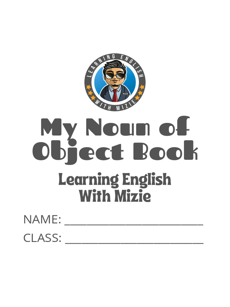 My Noun of Object Book | PDF