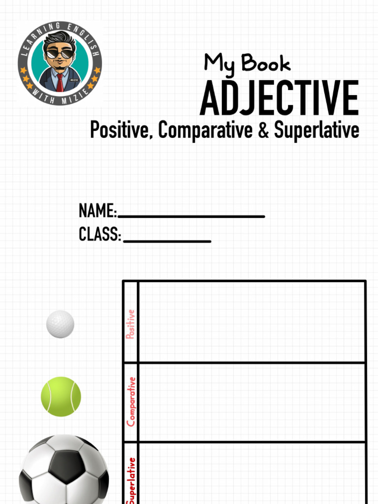 My Book Adjective Comparison | PDF