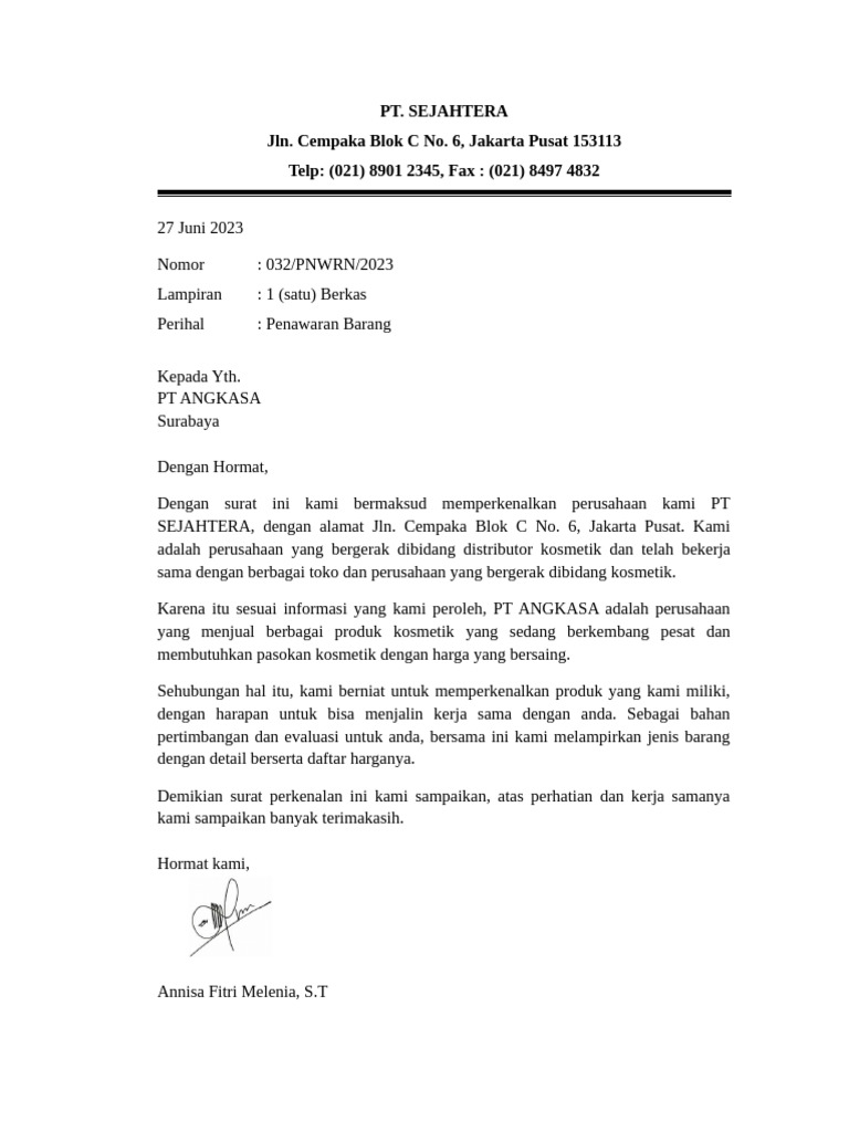 Full Block Style | PDF