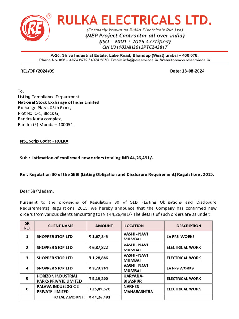 RULKA 13082024122738 Order | PDF