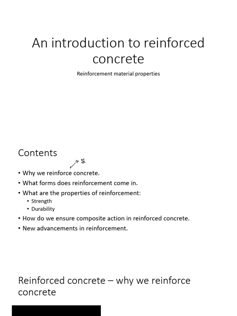 Reinforcement Material Properties | PDF