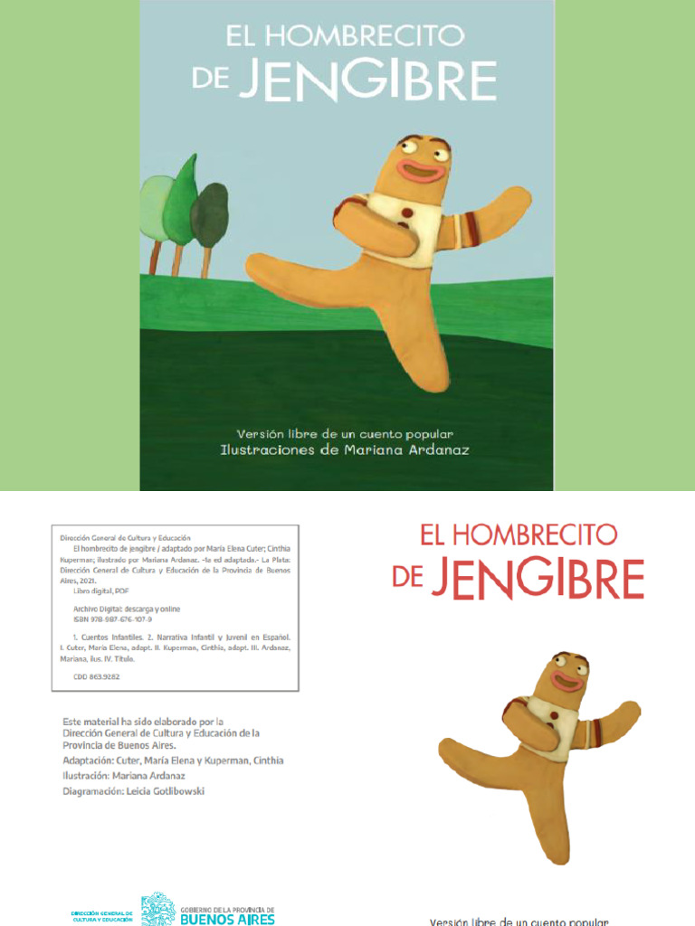CUENTO EL HOMBRECITO DE JENGIBRE PARA IMPRIMIR 2022 A_101124 | PDF