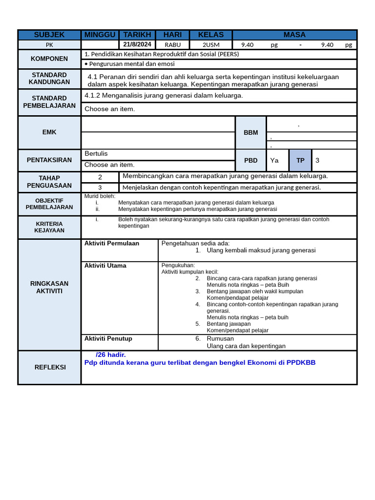 RPH PK 2usm 21.8.2024 | PDF