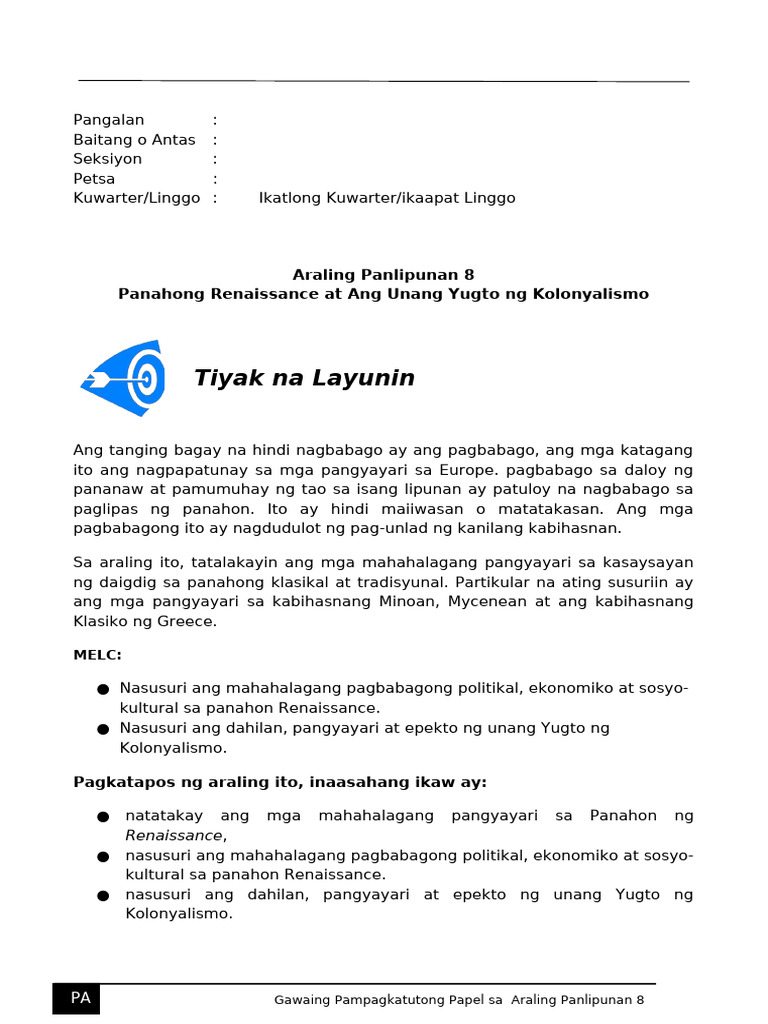 AP8 - Q3 - W1 - Edited | PDF