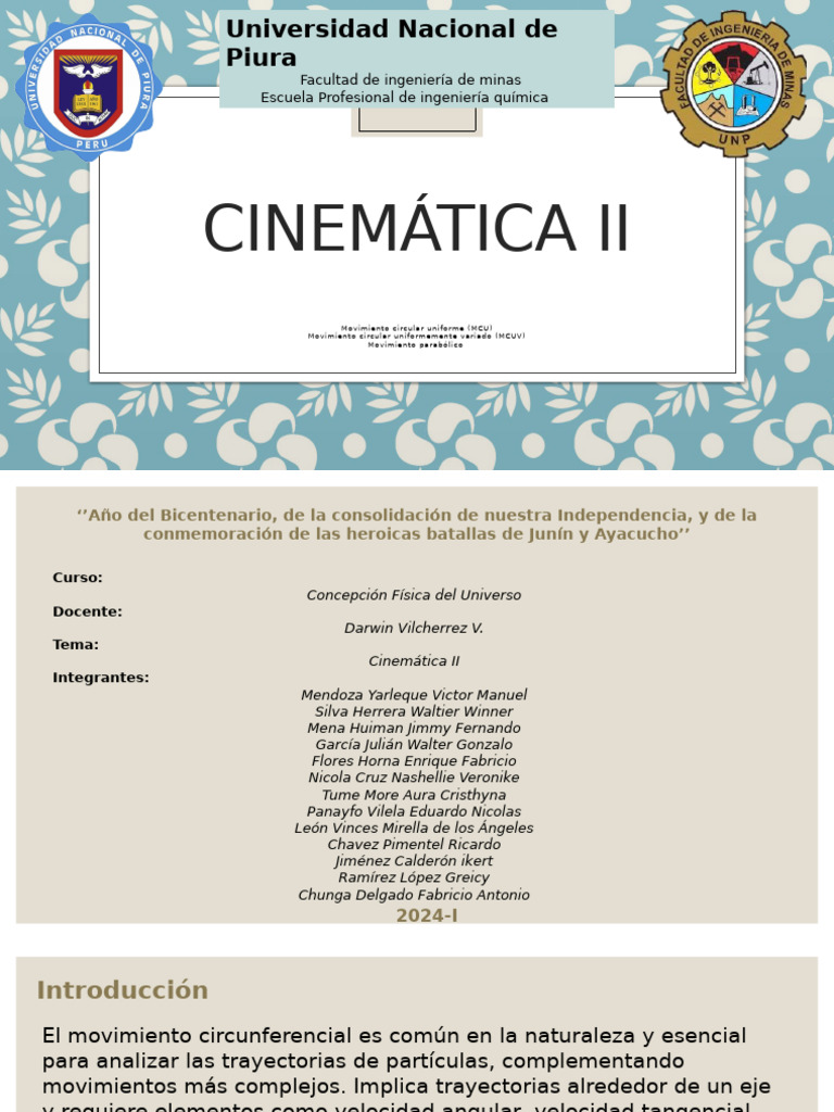 Cinemática - II - FISICA (2) (Solo Lectura) - 4 (1) ............ | PDF