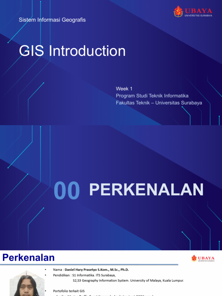 Week 1 - GIS Introduction | PDF