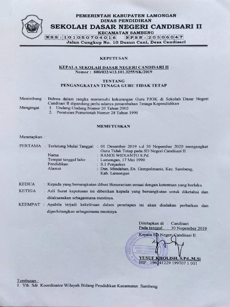 SK GTT 2019 Randi | PDF