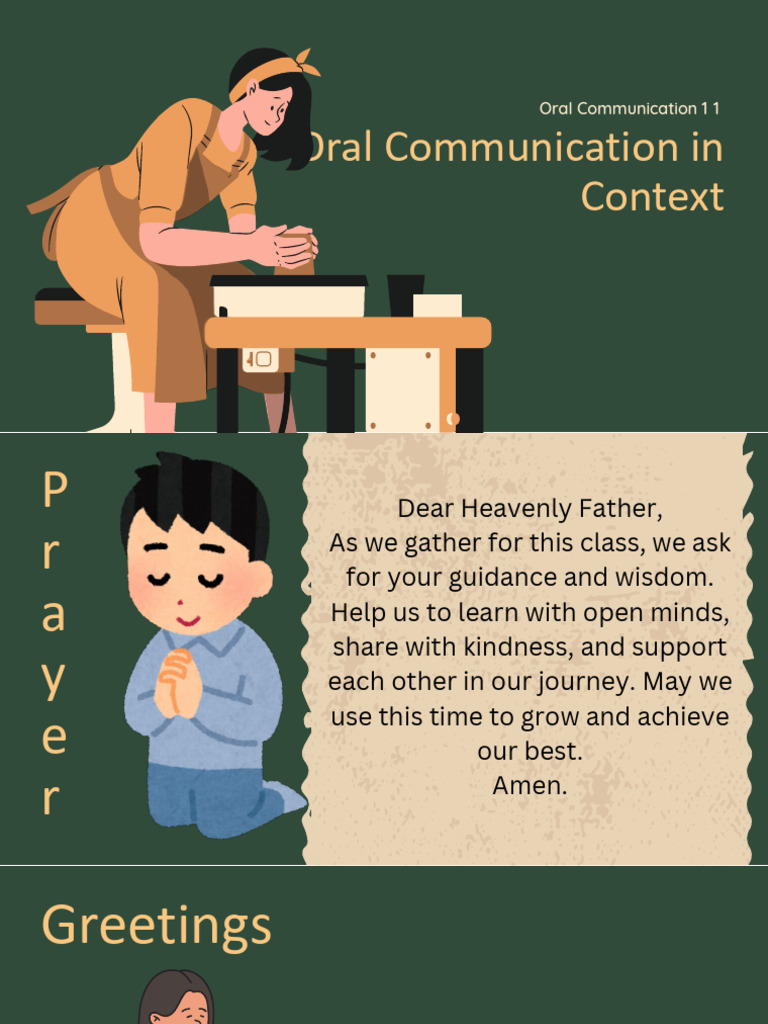 Week-5-Sample Oral Communication. | PDF | Communication | Career & Growth