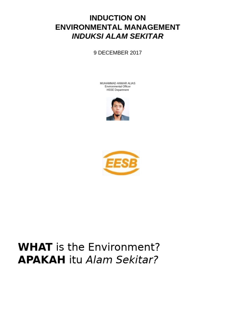 Environmental Induction | PDF