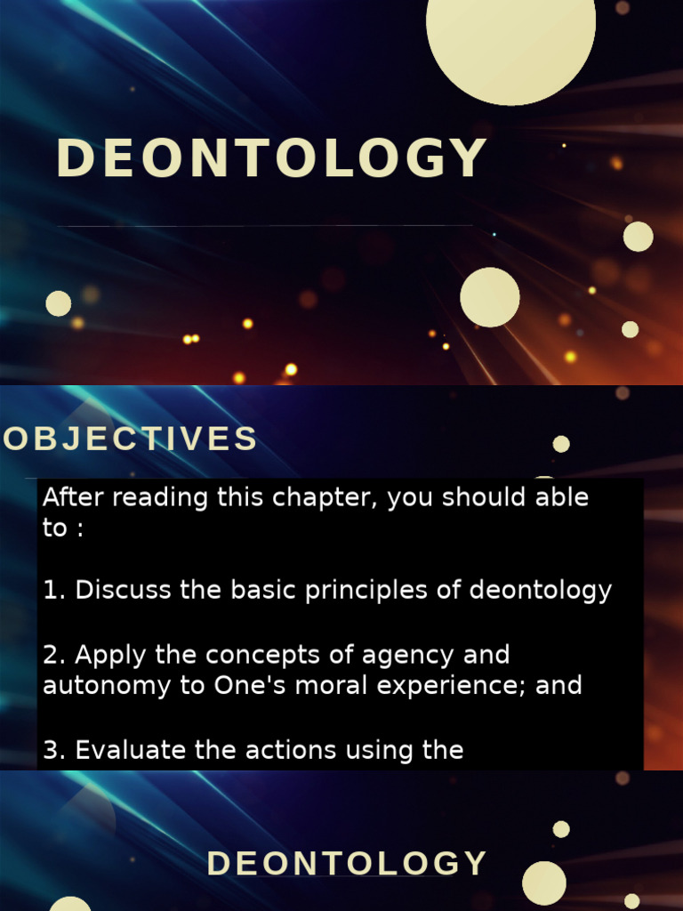 DEONTOLOGY WPS Office | PDF