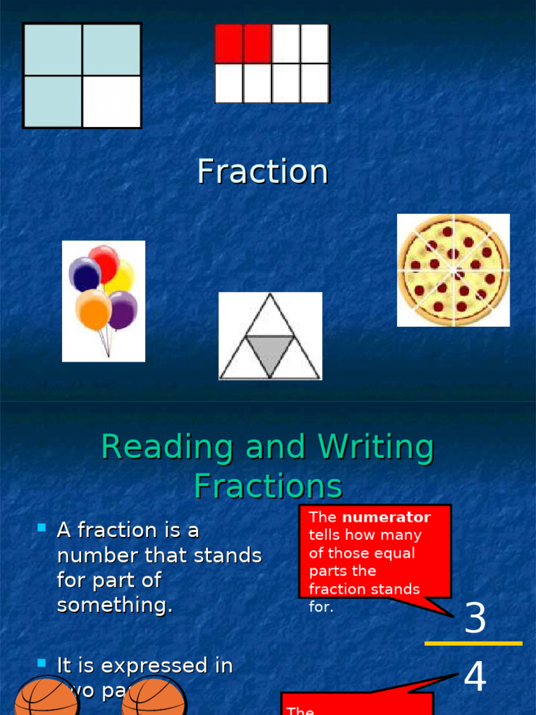 Fractions | PDF