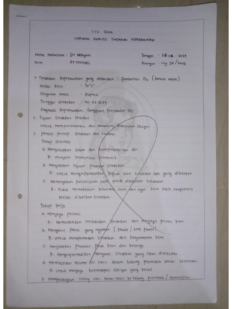 Contoh Logbook | PDF