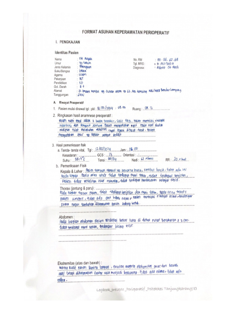 Askep Ca Recti | PDF