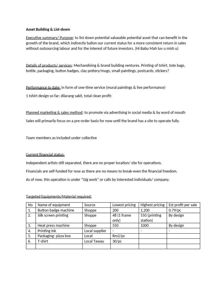 Asset Building | PDF